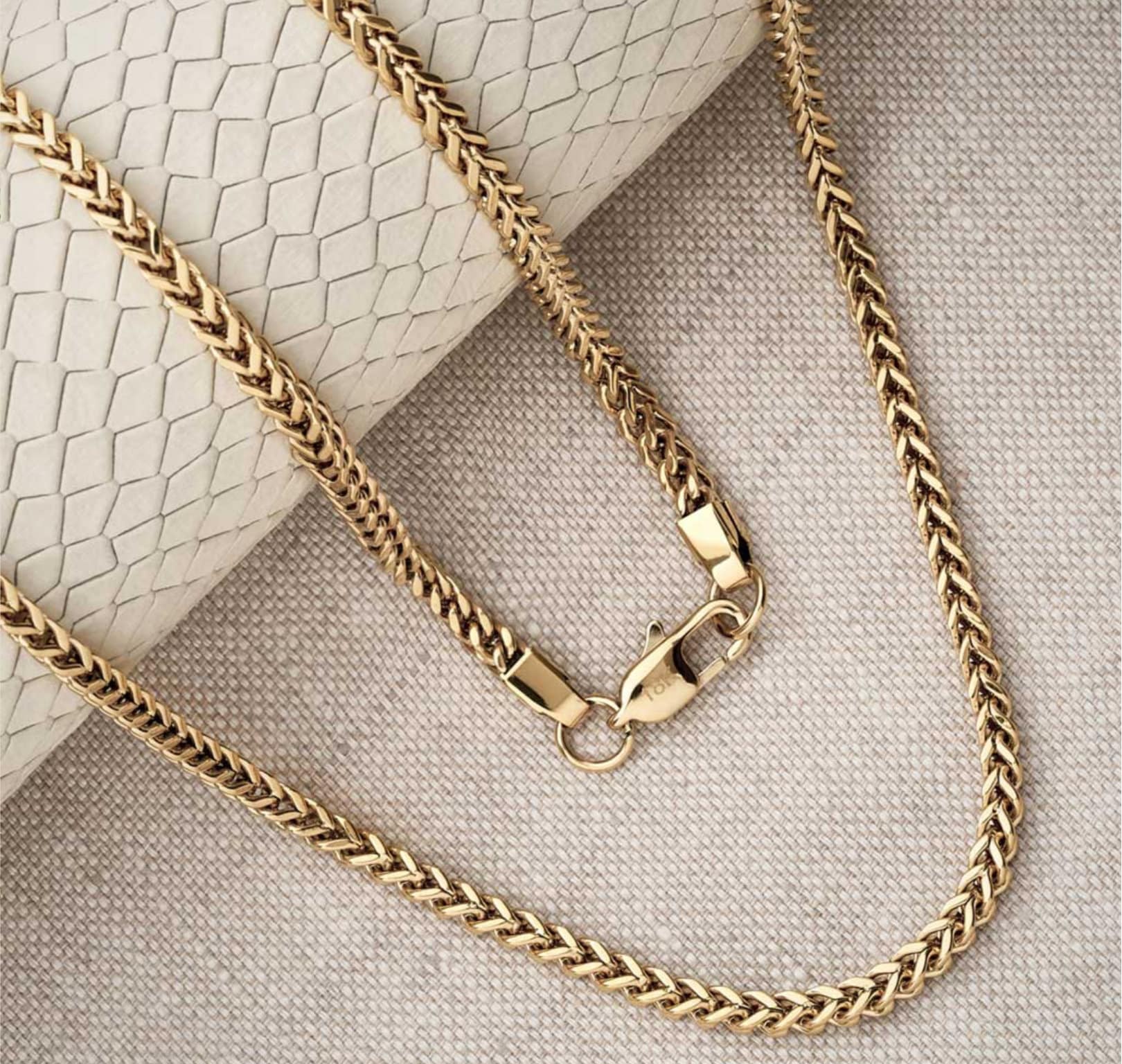 Gold Chain Foxtail - Etsy