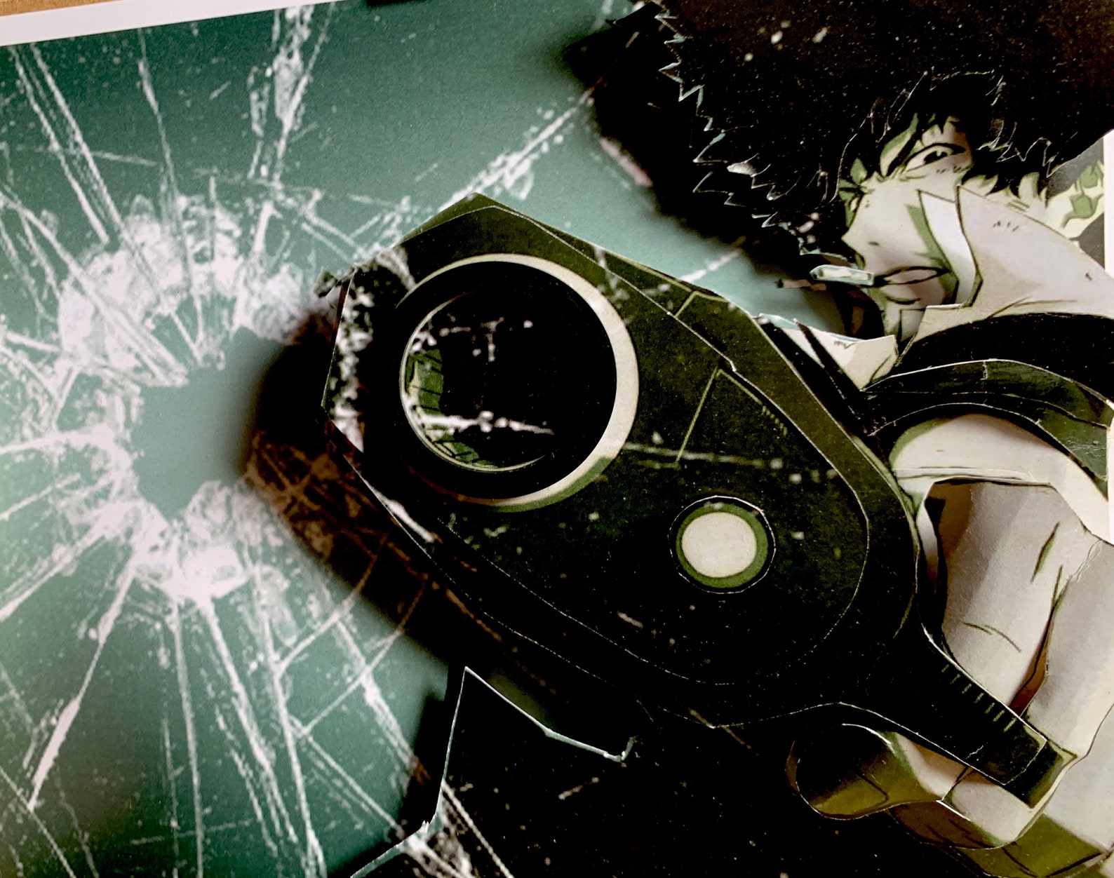 Cowboy Bebop Spike Spiegel 3D Paper Shadowbox - Etsy