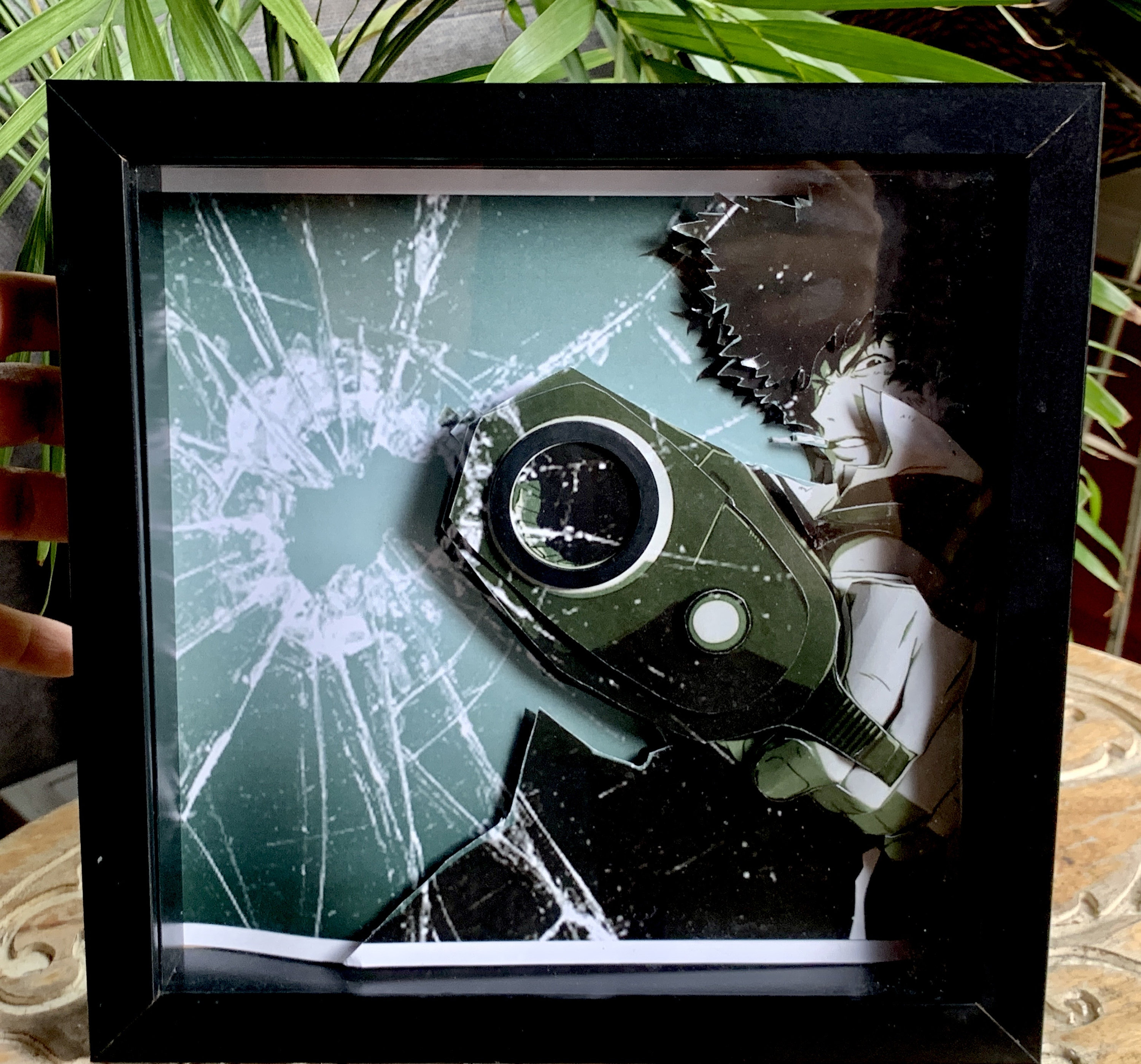 Cowboy Bebop Spike Spiegel 3D Paper Shadowbox - Etsy