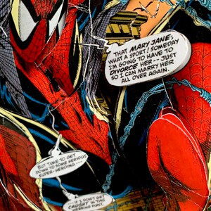 Spider-man the Web Slinger 3-D Paper Shadow Box - Etsy