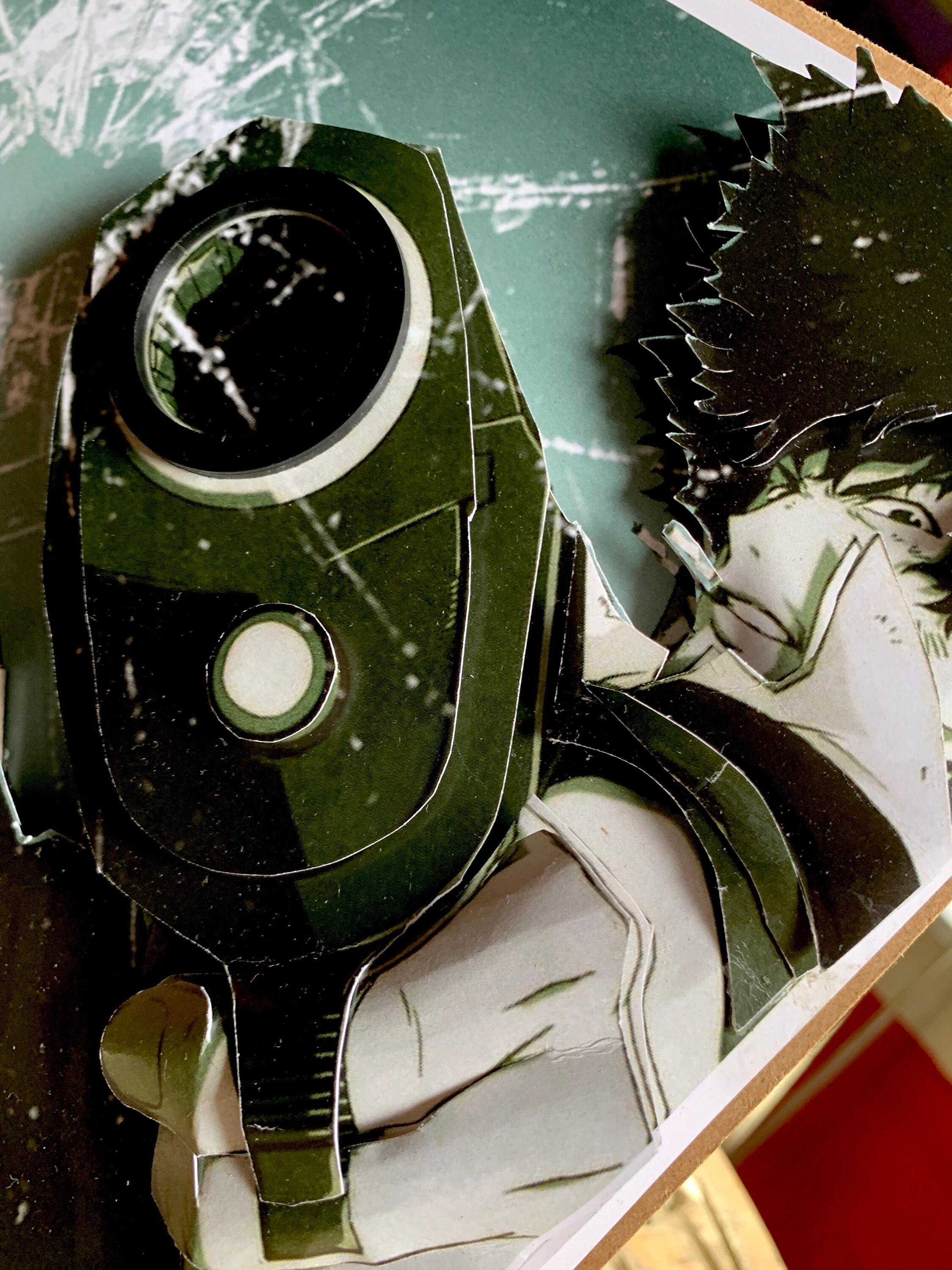 Cowboy Bebop Spike Spiegel 3D Paper Shadowbox - Etsy