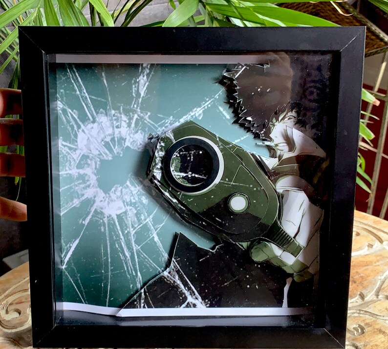 Cowboy Bebop Spike Spiegel 3D Paper Shadowbox - Etsy