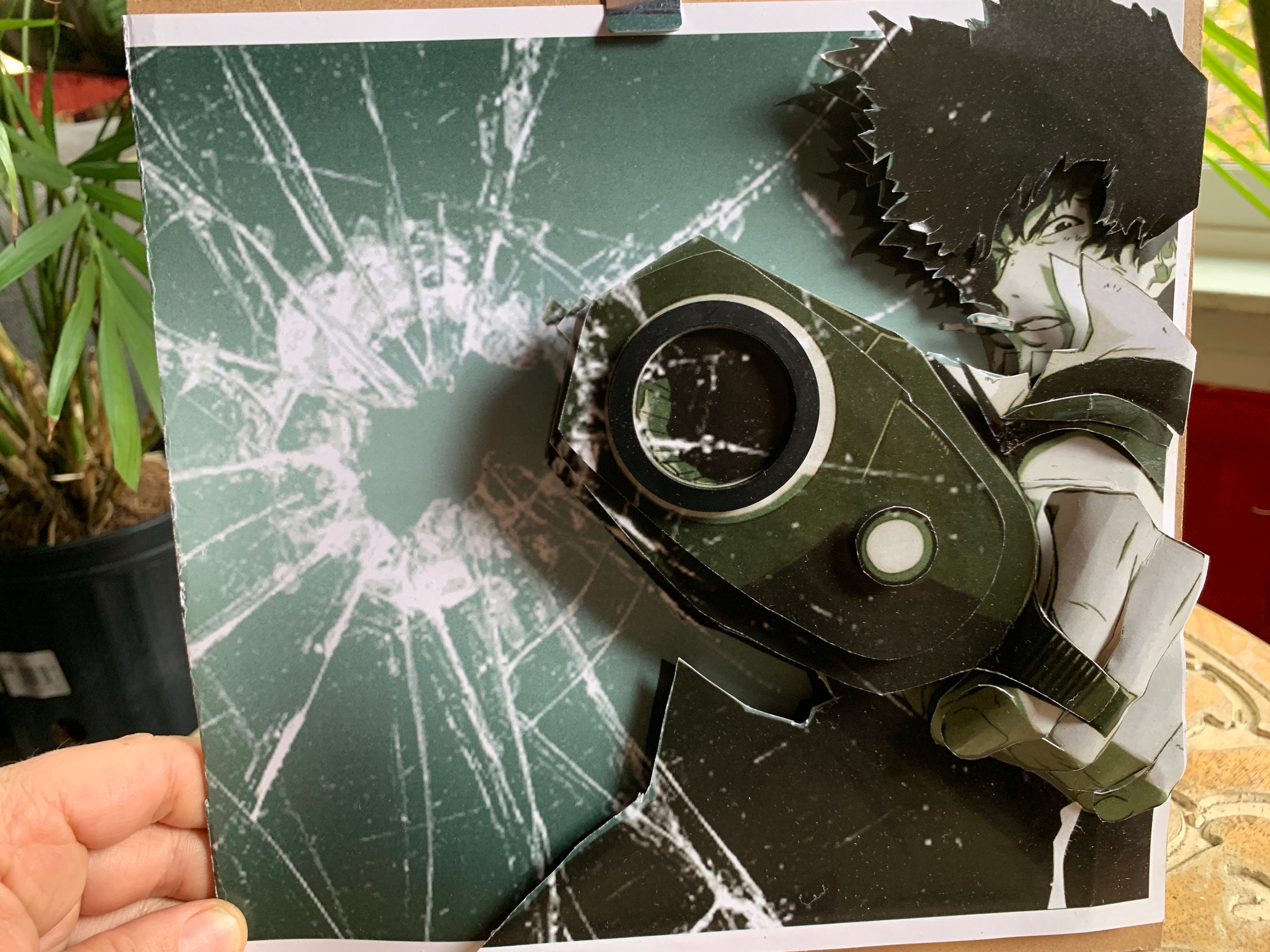 Cowboy Bebop Spike Spiegel 3D Paper Shadowbox - Etsy
