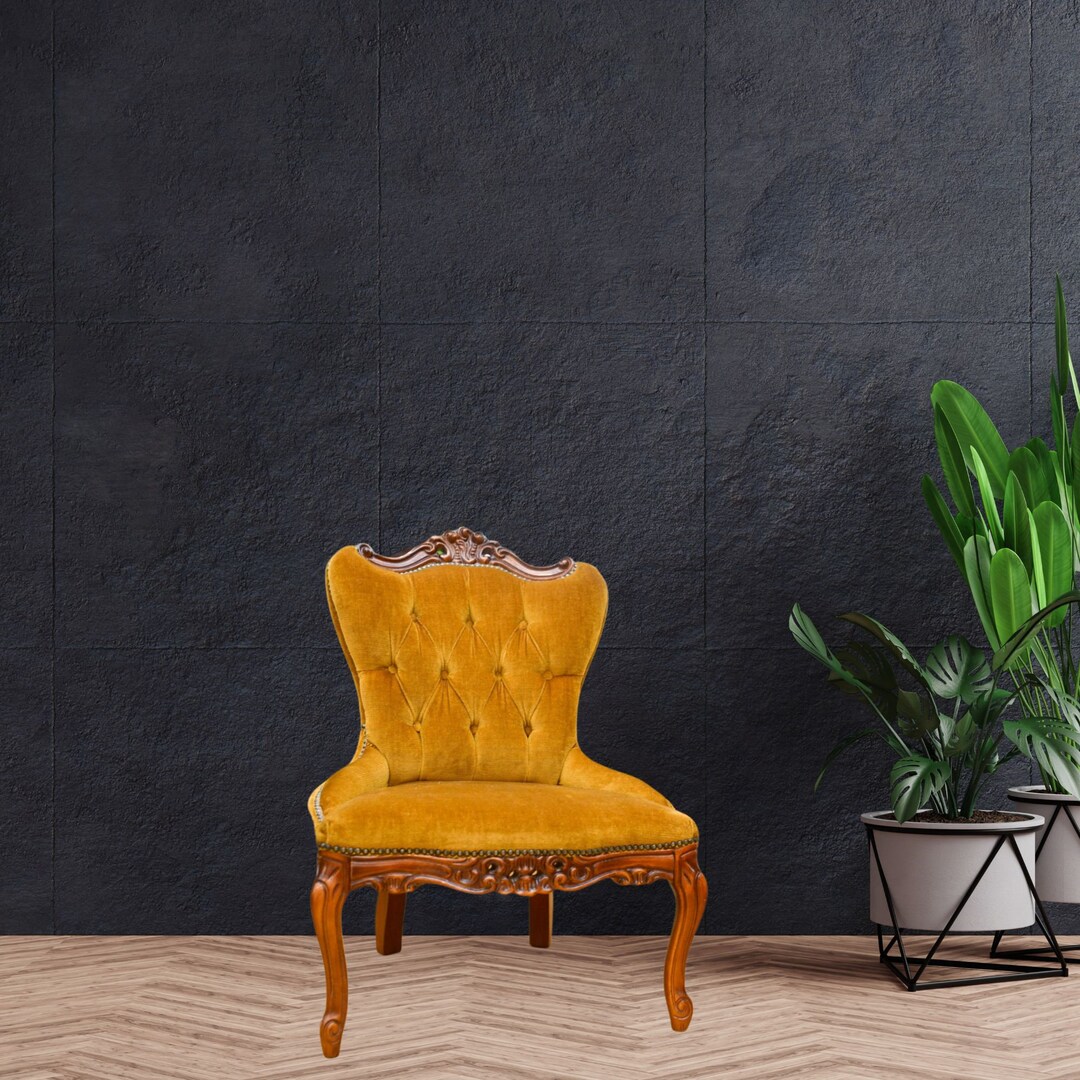 Antique Victorian Button Back Nursing Chair, Fireside Chair, Mahogany ...