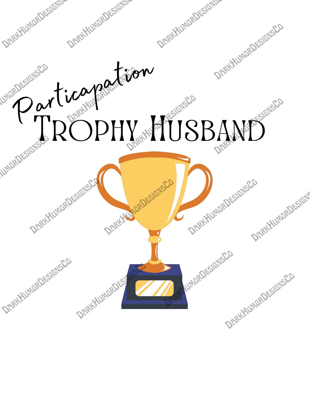 Diseño Trophy Husband SVG, Descarga instantánea para archivos Cricut ...