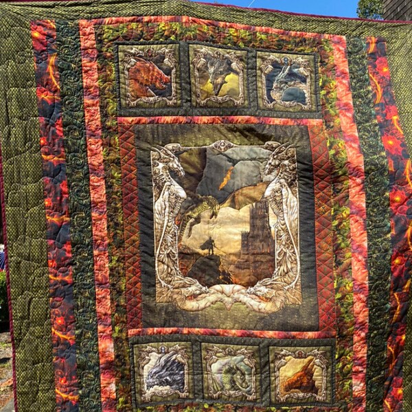 Dragon Dreams Quilt - Etsy