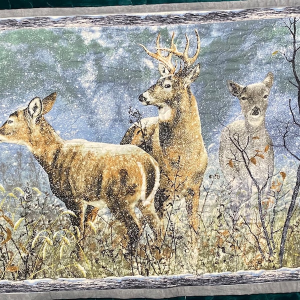 Deer Blanket - Etsy