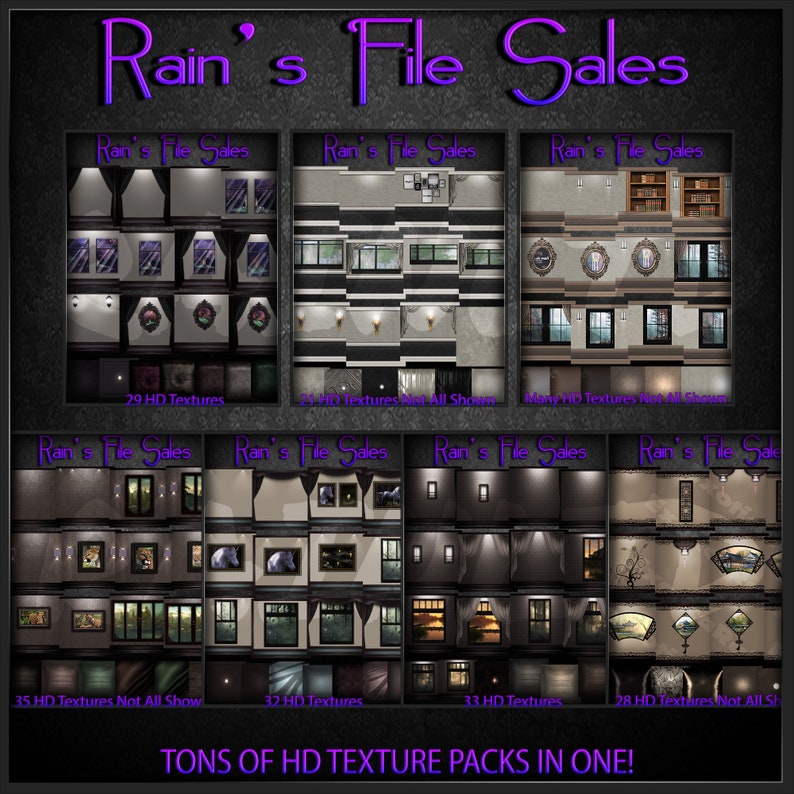 OVER 180 IMVU TEXTURES Sheer Elegance Imvu - Etsy Canada