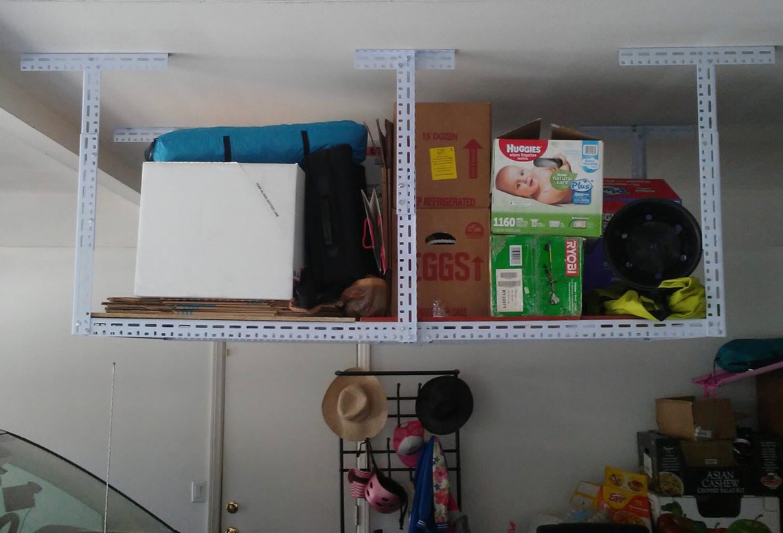 Heavy Duty Adjustable 4ft X 8ft Overhead Garage Storage - Etsy