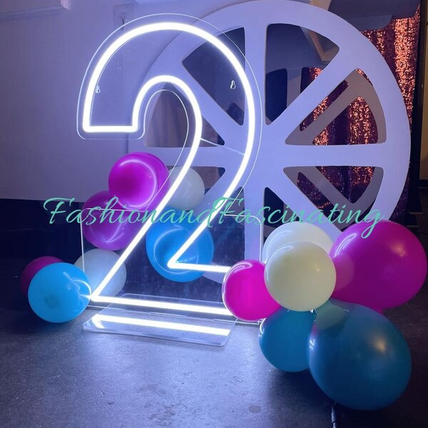 Light up Numbers - Etsy