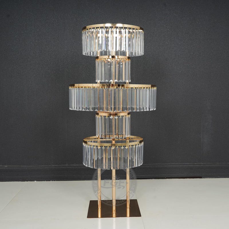 Gold Paper Chandelier - Etsy