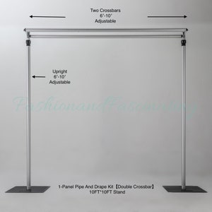 Adjustable Pipe and Drape Kit,heavy Duty Backdrop Stand,pipe Stand ...