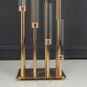 2 Pack 57″ Tall 12-arm Cluster Candle Holder – Large Wedding Candelabra ...