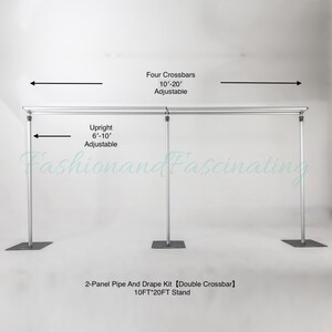 Adjustable Pipe and Drape Kit,heavy Duty Backdrop Stand,pipe Stand ...