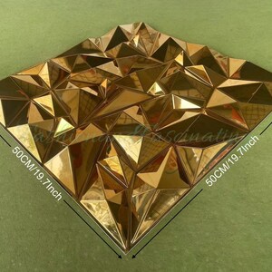 8ft*8ft 25pcs PVC 3D Diamond Wall Panel - Etsy