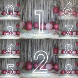 Marquee Numbers - Etsy