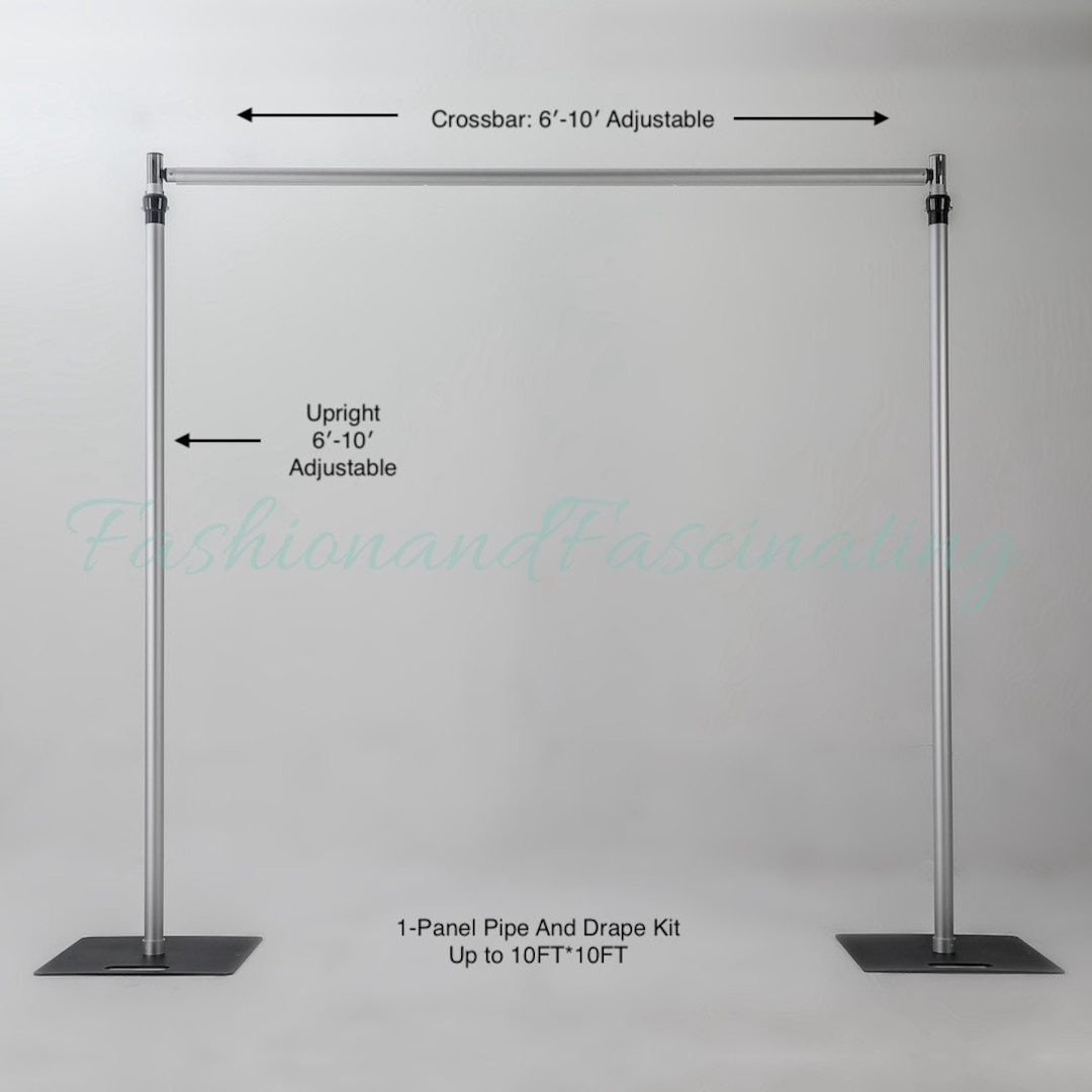 Adjustable Pipe and Drape Kit,heavy Duty Backdrop Stand,pipe Stand ...
