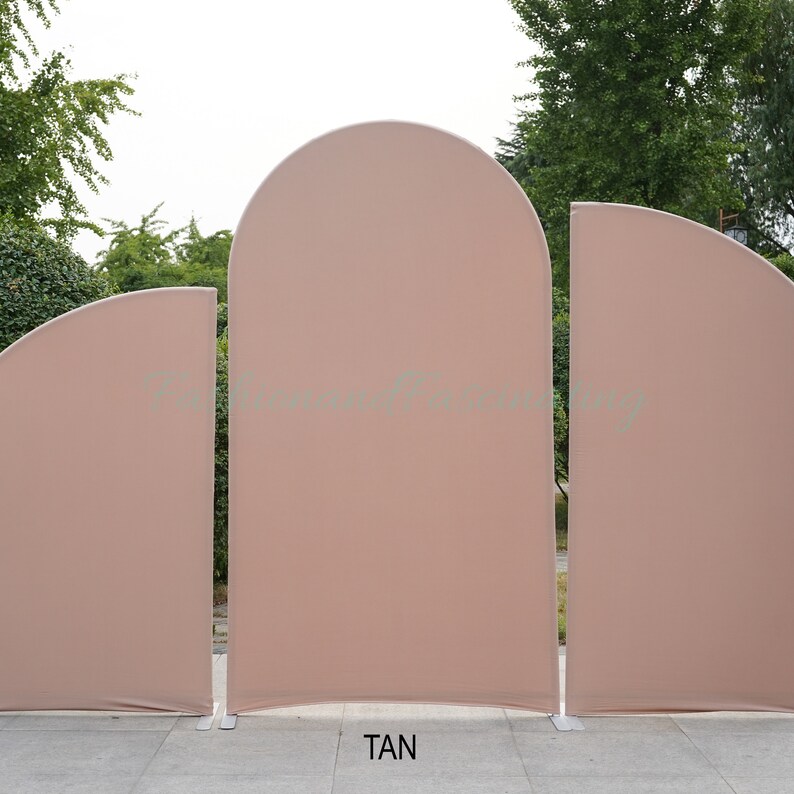 FINALSALE-3PCS Chiara Arch Backdrop Covers,wedding Arch Cover Set ...