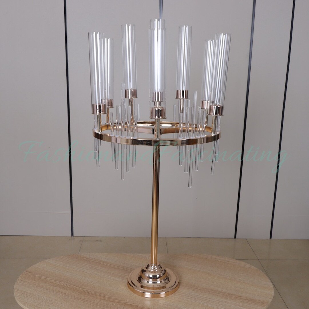 Set of 4 37'' Tall 9 Arms Cluster Candle Holders,table Centerpieces - Etsy