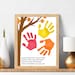 Falling Leaves Handprint Art, Preschool Crafts, Thanksgiving Crafts ...