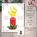 Christmas Handprint Art, Christmas Candle Craft, Christmas Poem ...