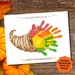 Halloween Handprint Craft for Kids, Fingerprint Craft, Halloween ...
