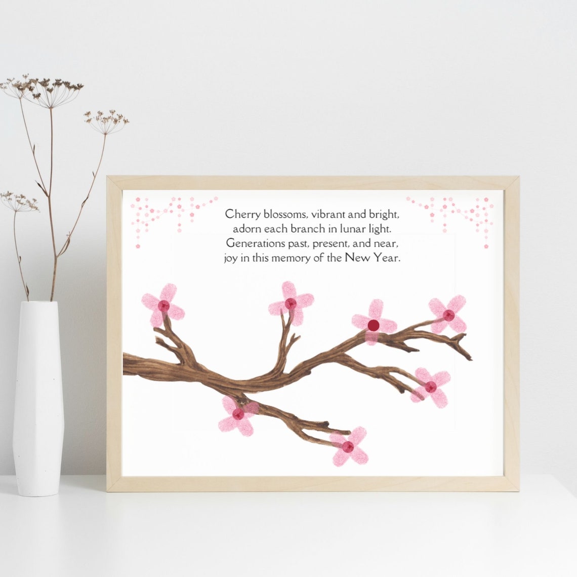 Chinese New Year Handprint Art, Lunar New Year Fingerprint Craft ...