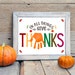 Give Thanks Handprint Craft Thanksgiving Activity for Kids, Toddler ...
