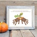 Fall Handprint Craft, Thanksgiving Art for Toddlers, Kids Crafts Fall ...