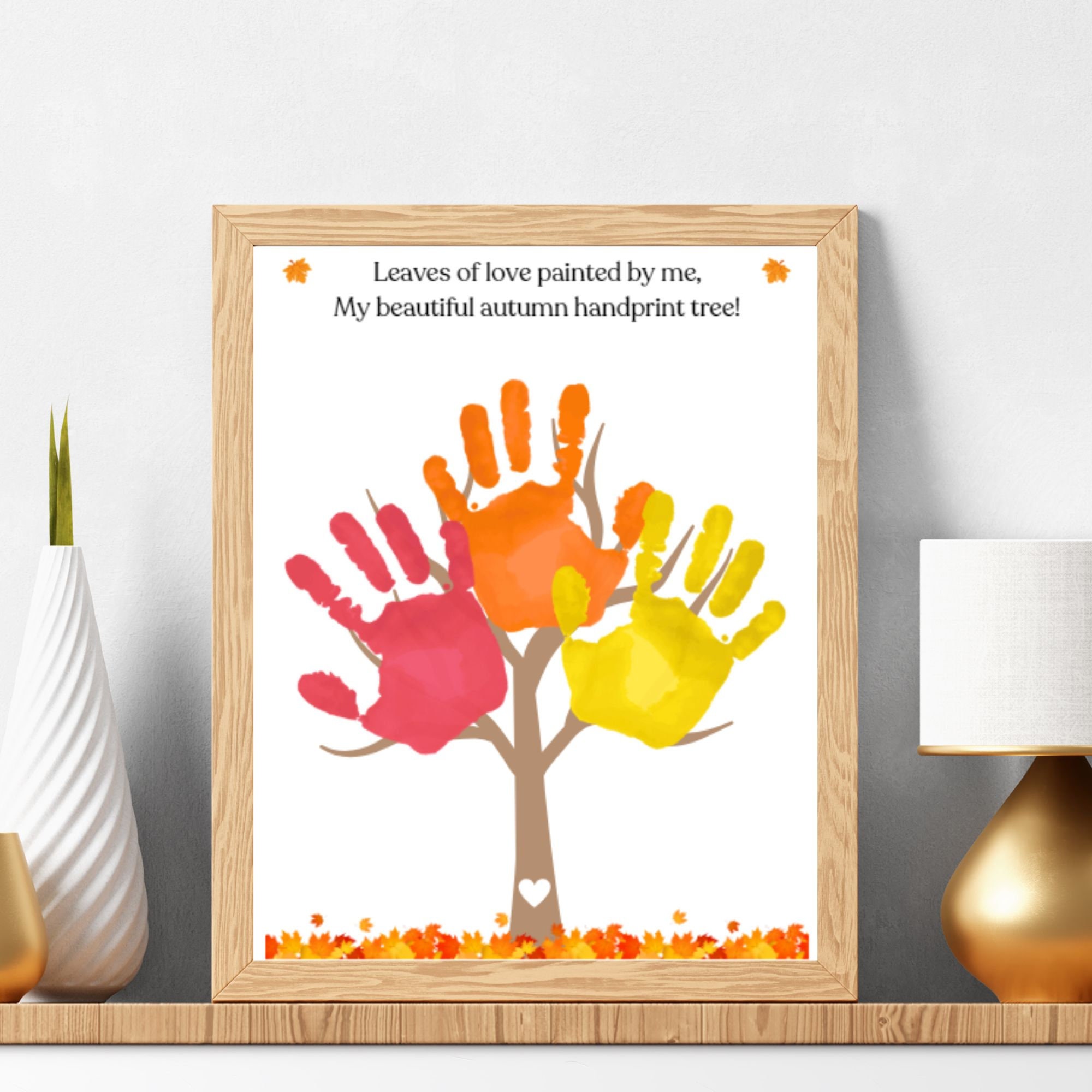 Fall Handprint Tree, Thanksgiving Tree, Autumn Handprint Art, Handprint ...