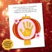 Chinese New Year Lantern Handprint Art, Preschool Craft, Toddler Craft ...