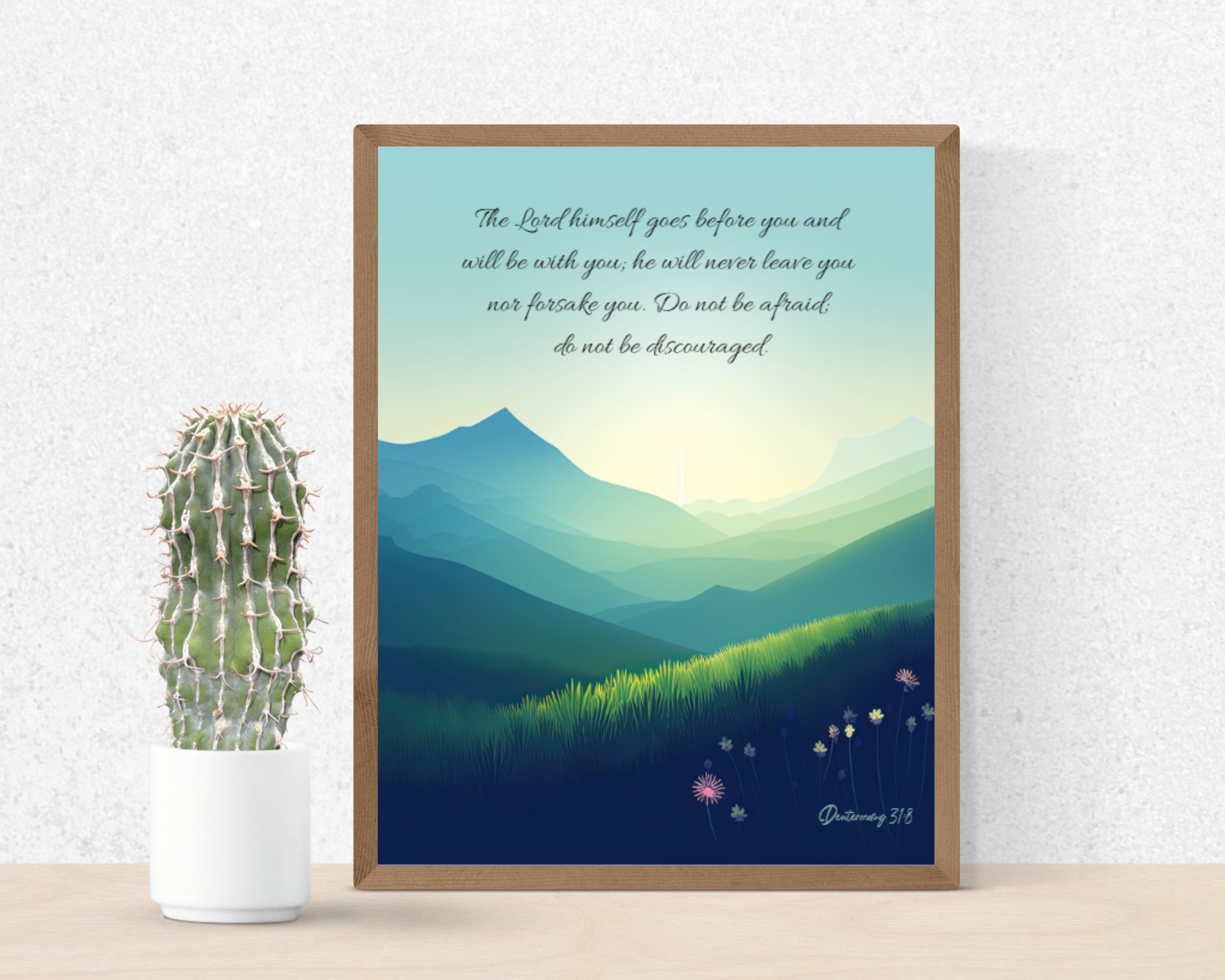 Bible Verses Printable, Bible Posters, Bible Wall Art, Instant Download ...