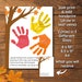 Falling Leaves Handprint Art, Preschool Crafts, Thanksgiving Crafts ...