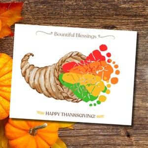 Thanksgiving Handprint Craft for Kids, Preschool Handprint Art Thankful ...