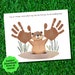 Groundhog Day Handprint Craft for Toddlers, Classroom Activity for ...