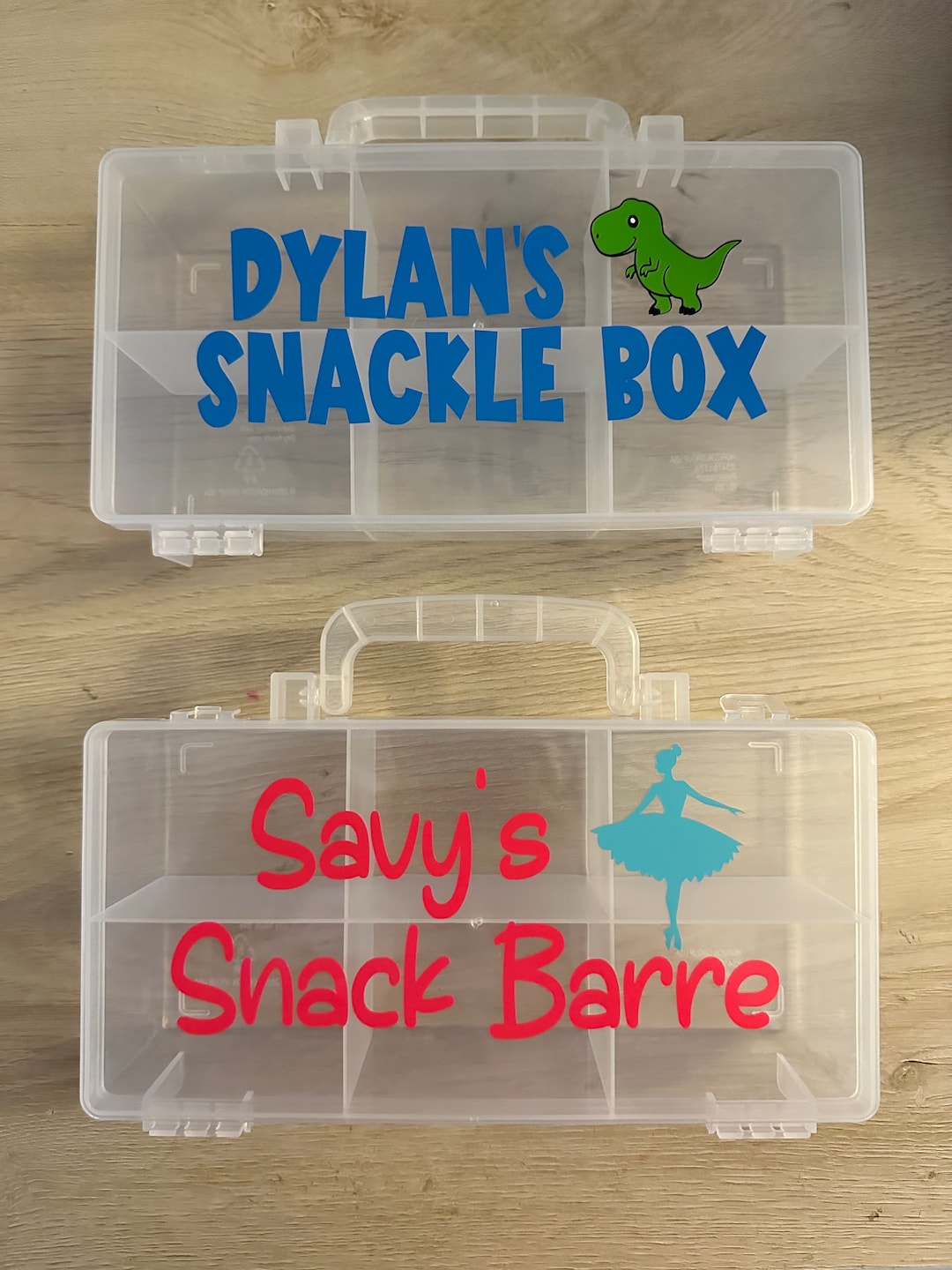 Personalized Snackle Box /kids’ Snack Box / Picnic Snack Box / Travel ...