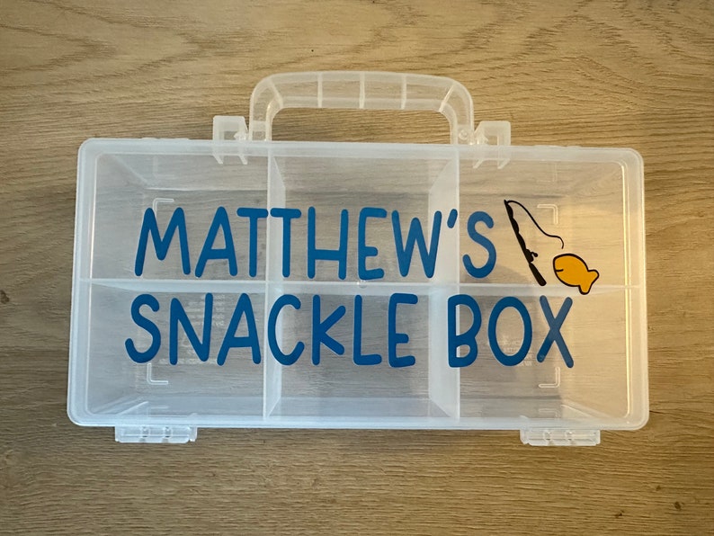 Personalized Snackle Box /kids Snack Box / Picnic Snack Box / Travel ...