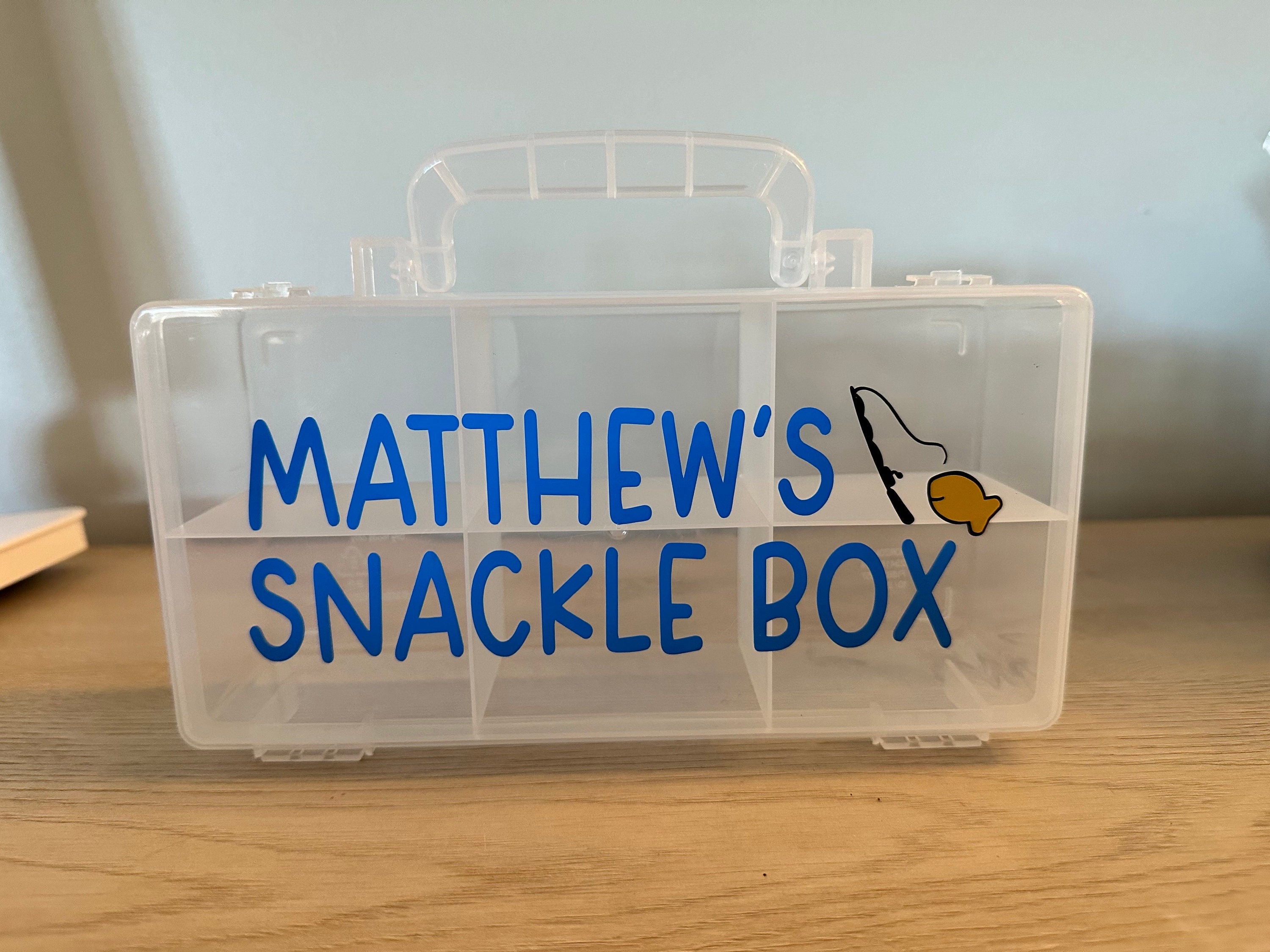 Personalized Snackle Box /kids Snack Box / Picnic Snack Box / Travel ...