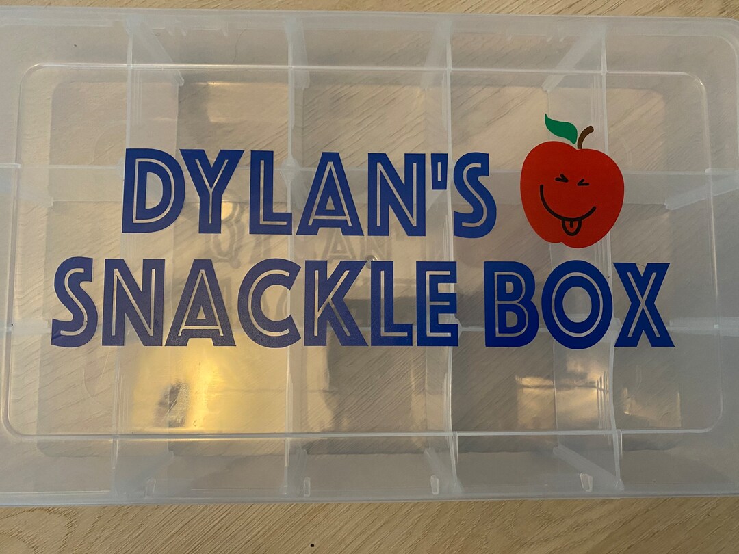 Personalized Snackle Box LABEL ONLY / Kids Snack LABEL - Etsy