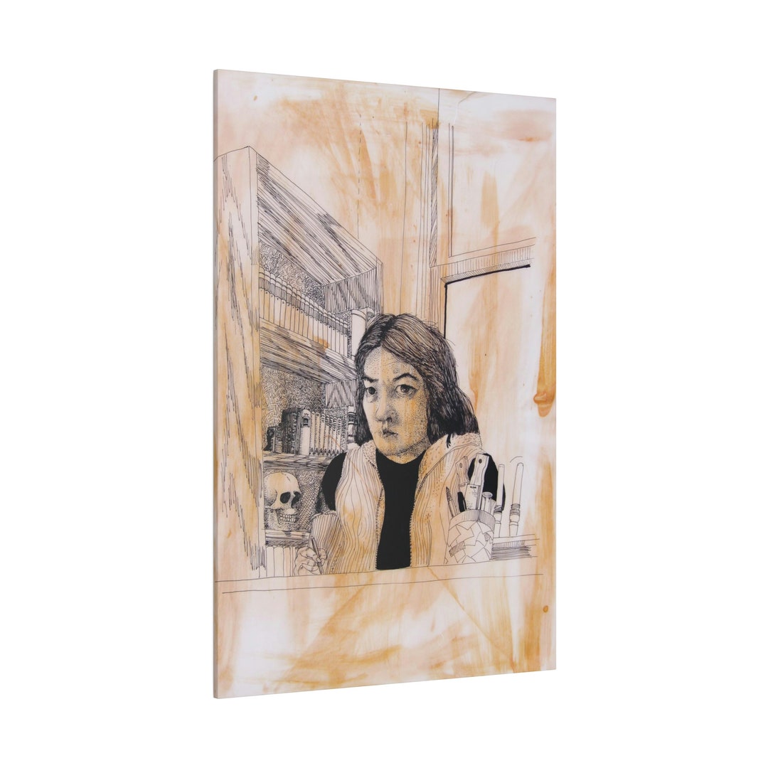Alan Okamoto (self-portrait) / Matte Canvas - Etsy