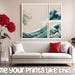Japanese Wave Triptych Printable Wall Art Set Digital Ocean Waves Decor ...