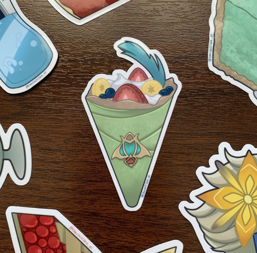 Genshin Impact Kaveh Crepe Sticker - Etsy