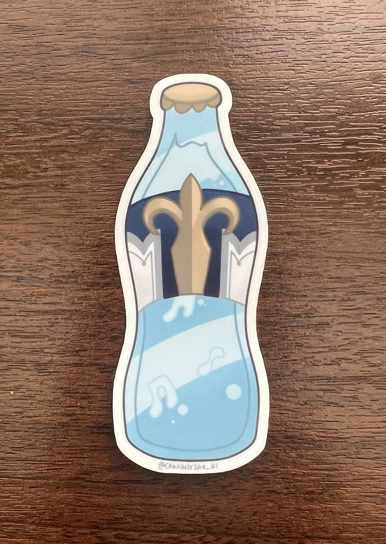 Genshin Impact Barbara Soda Sticker - Etsy