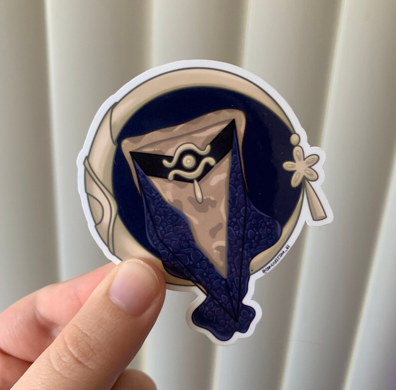 Genshin Impact Candace Blueberry Pie Sticker - Etsy