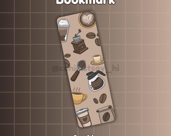 Coffee Lovers Laminated Bookmark - Etsy