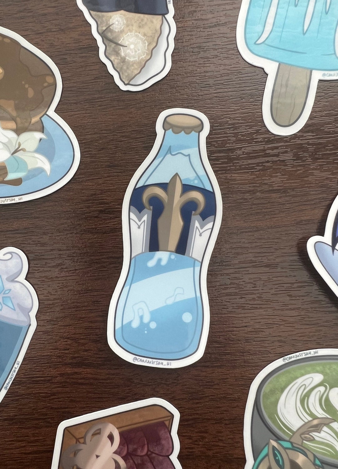 Genshin Impact Barbara Soda Sticker - Etsy