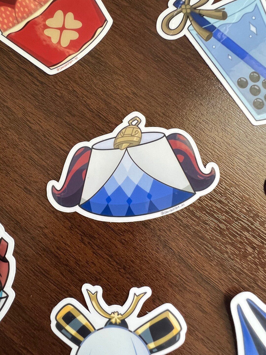 Genshin Impact Ganyu Pudding Sticker - Etsy
