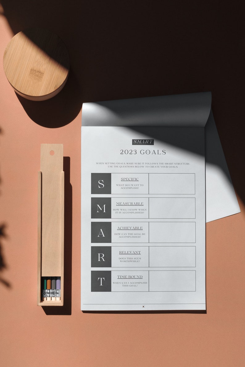 SMART 2023 Goal Planner Goal Setting Digital Planner - Etsy