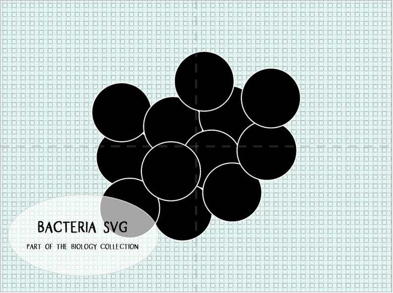 Bacteria SVG Bundle Microbiology Bacterium - Etsy