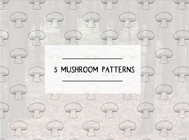 Mushroom Clip Art Bundle Biology Clip Art Collection - Etsy